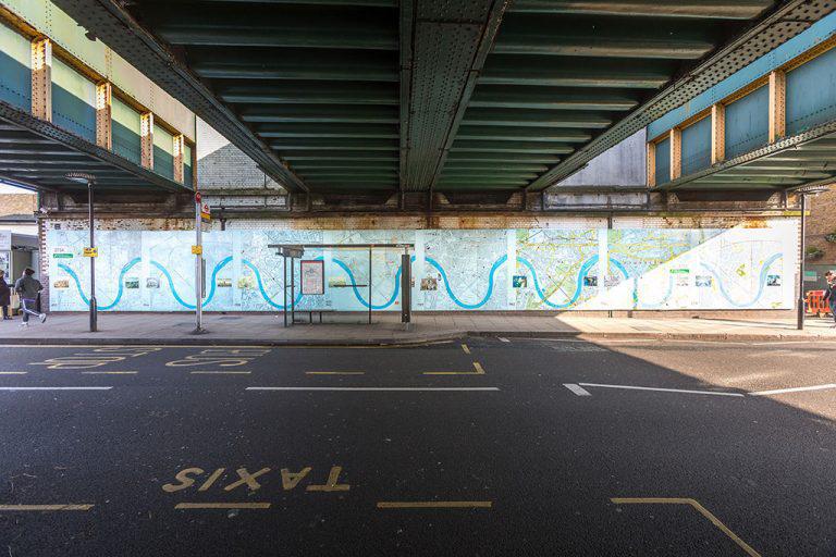 Turnham Green Vitreous Enamel Redevelopment Project by Links Signs