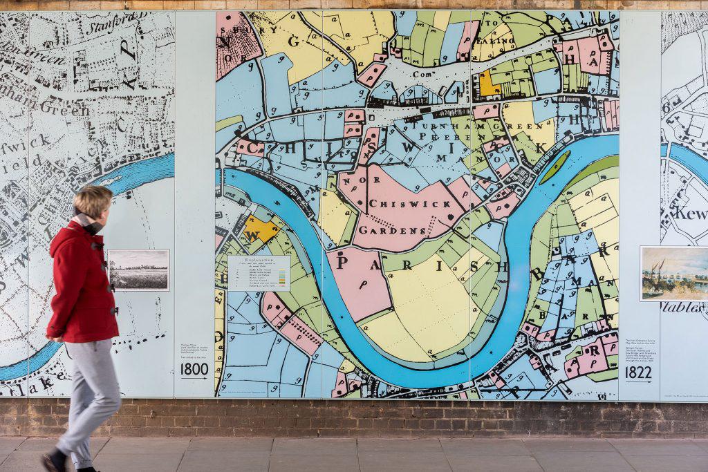 Turnham Green Vitreous Enamel Redevelopment Project by Links Signs