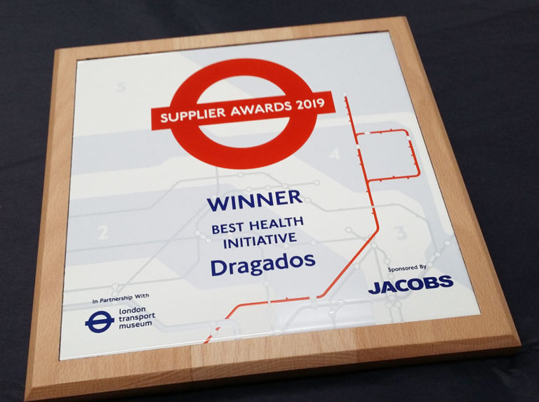 TfL Supplier Awards 2019 - Links Signs Designs and Sponsors Awards