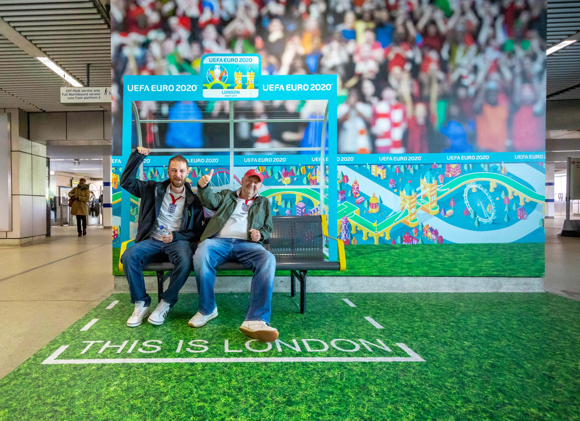 Euro 2020 Kicks Off On The London Underground With Links Signs