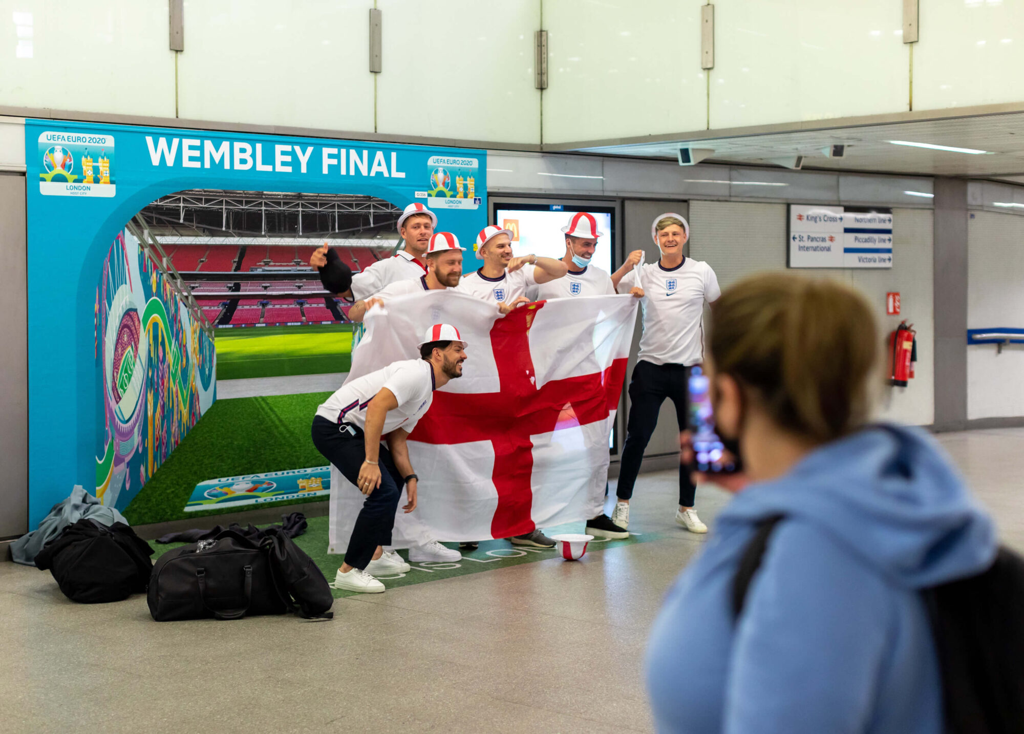Euro 2020 Kicks Off On The London Underground With Links Signs