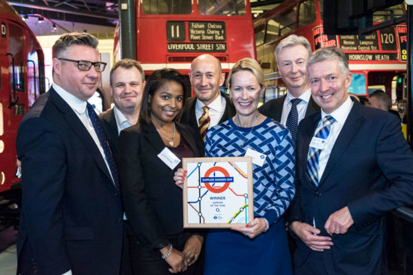 TfL Supplier Awards 2019 - Links Signs Designs and Sponsors Awards