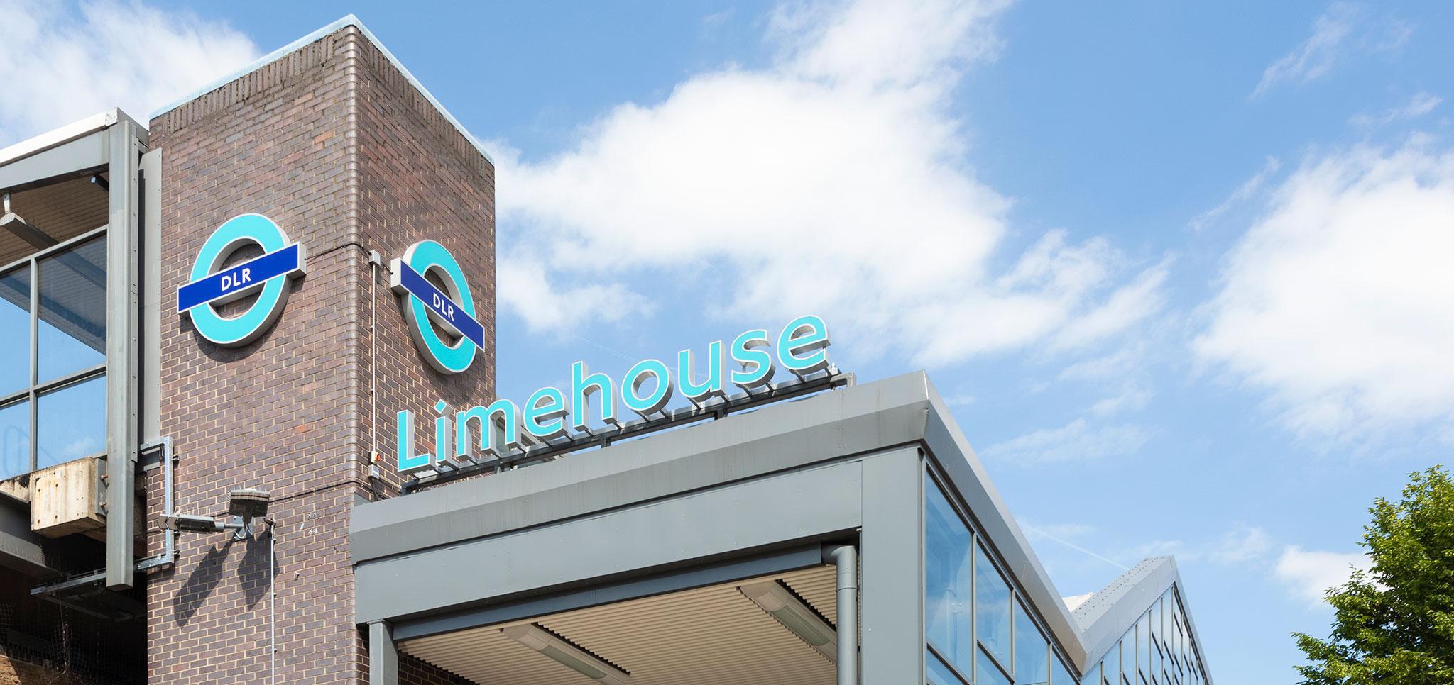 Limehouse Illuminated Architectural Signage - Links Signs