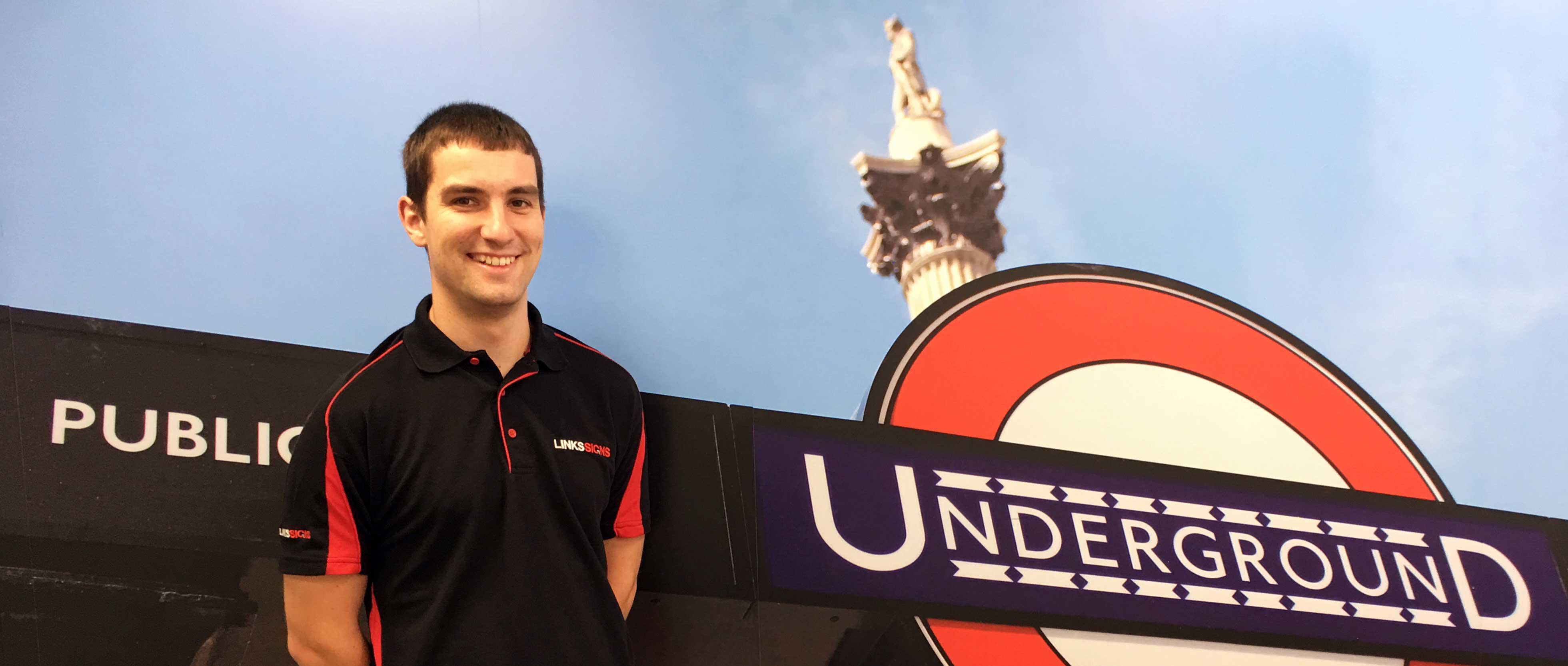 Links Signs Welcomes Project Engineer Mark Street