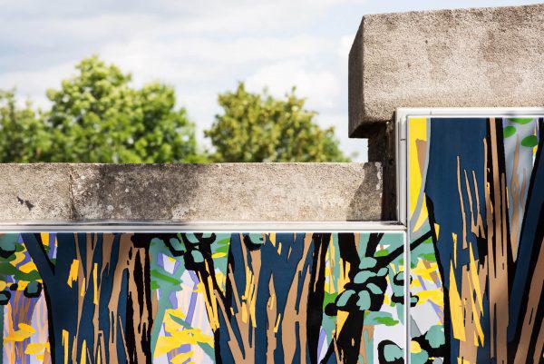 Northwood Hills - Links Signs Cladding Featuring Art by Renowned Artists