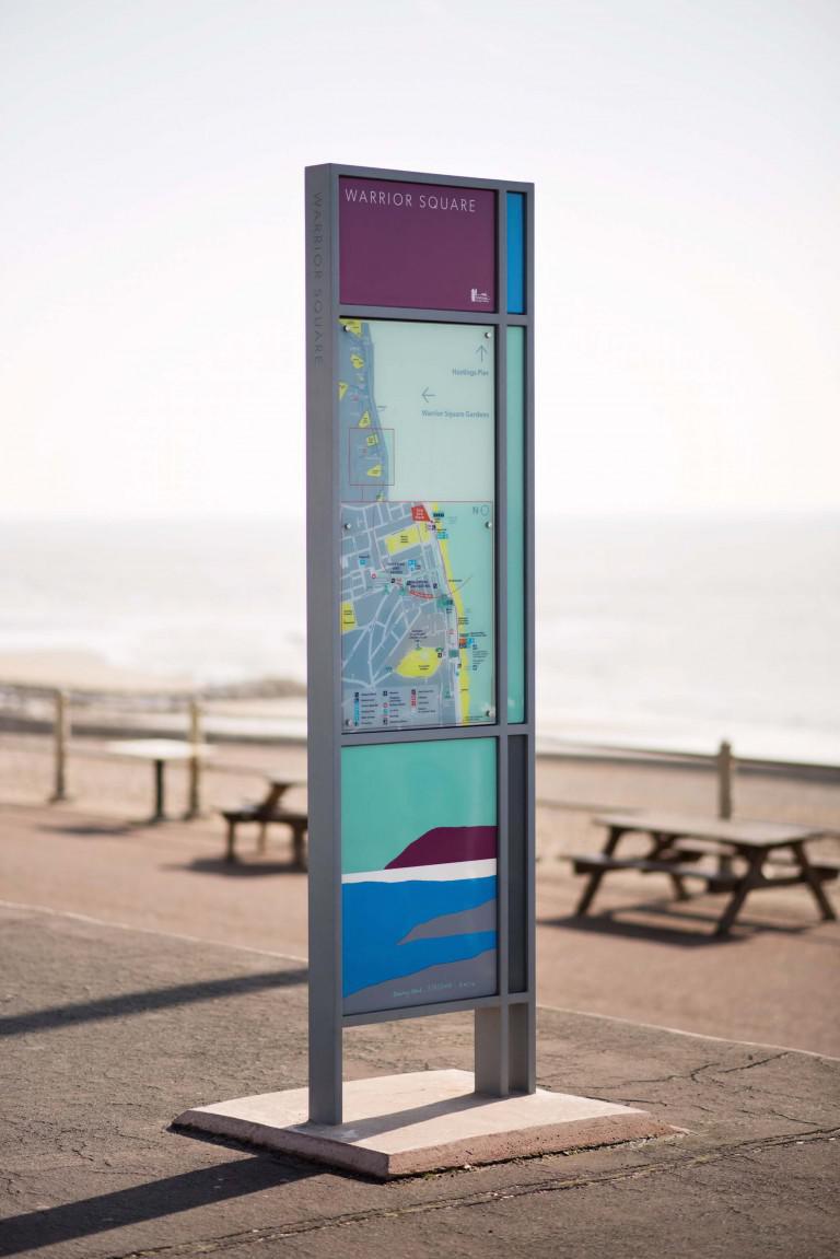 Hastings Monoliths - Architectural Signage by Links Signs